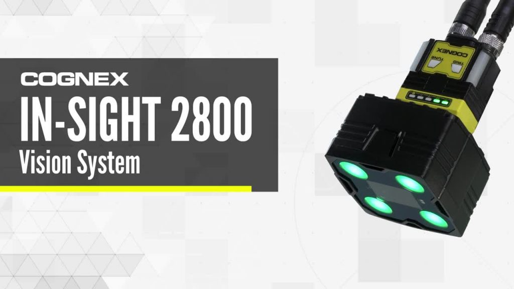 Cognex© InSight 2800 - Alpsitec Vision